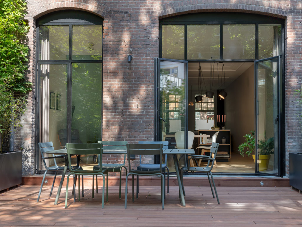 Verbouwing en herindeling van dubbel benedenhuis - Architecten aan huis